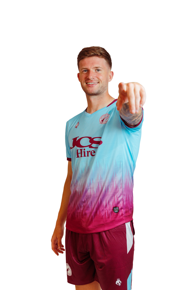 No 18. Joe Grayson AWAY Shirt Sponsor– Gateshead FC Retail